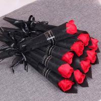 China Manufacturer's Hot-selling Modern Soap Flower Bouquet Handmade Waterproof High Quality Valentine's Day for sale