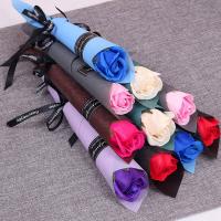China Manufacturer's Hot-selling Modern Soap Flower Bouquet Handmade Waterproof High Quality Valentine's Day for sale