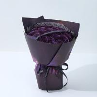 China Eco-Friendly Simulated Rose Soap Flower Bouquet with LED Lighting Graduation Chinese New Year Wedding Gift Box for sale
