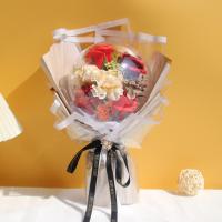China Soft Modern Handmade Soap Rose Bouquet Standard Size Festive Gift for Birthday Wedding Summer Holiday Decor for sale