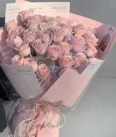China Scented Handmade Artificial Flowers Valentine's Day Gifts Customizable Wholesale Prices High Quality Soap Flower Bouquet for sale