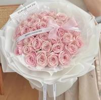 China Scented Handmade Artificial Flowers Valentine's Day Gifts Customizable Wholesale Prices High Quality Soap Flower Bouquet for sale