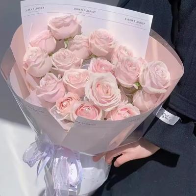 China Scented Handmade Artificial Flowers Valentine's Day Gifts Customizable Wholesale Prices High Quality Soap Flower Bouquet for sale