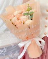 China Modern Environment-Friendly Mother's Day Gift Handmade Soap Flower Bouquet Roses Carnations for Wedding Home Decor Business for sale