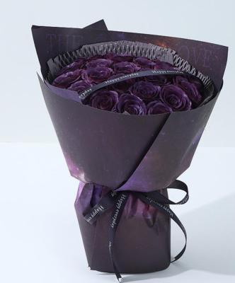 China Eco-Friendly Simulated Rose Soap Flower Bouquet with LED Lighting Graduation Chinese New Year Wedding Gift Box for sale