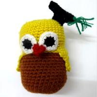 China Wholesale Soft Baby Toy Stuffed Knitted Teddy Bear Crochet Animal Doll for sale