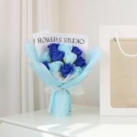 China Roses Bunches Carnations Sunflowers Soap Flower Bouquet Mother s Day Valentine s Day Simulated Bouquet for sale