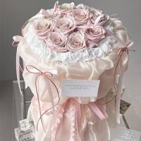 China 21 Heads Fragrant Rose Soap Flower Bouquet Artificial Handcrafted Rose Gift Bouquet  for Valentine Teacher Father Mother Holiday Presents for sale