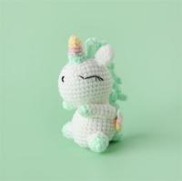 China New Amigurumi Handmade Plush Toys Crochet Doll Gift Decoration Stuffed Animal Unicorn for Boys Girls for sale