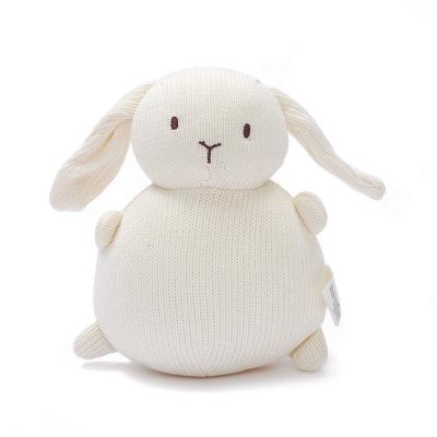 China Cute Baby Gift Customized Rabbit Crochet Stuffed Animals Handmade Crochet Bunny Plush Toy for sale