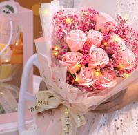 China Soap Flowers Gift Artificial Flower Soap Flowers Bouquet for Valentine's Day Gift for sale