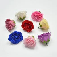 China 6 Layer Soap Flower Rose Head Artificial Decorative Soap Flower For Holiday Gift Wedding Bouquet DIY Craft Decoration for sale