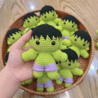 China Handmade Amigurumi Stuffed Toy Knit Crochet Doll Baby Toddler Child Stuffed Animals OEM Cheap Wholesale Viet Nam Product for sale