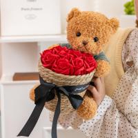 China Modern Cartoon Design Artificial Rose Flower Bulk Wholesale Multi-Holiday Decorative Gift With 20×20×25cm Package Size for sale