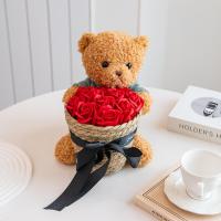 China Modern Cartoon Design Artificial Rose Flower Bulk Wholesale Multi-Holiday Decorative Gift With 20×20×25cm Package Size for sale