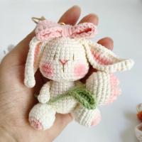 China Small Crochet Soft Knitted Animal Amigurumi Halloween Toys Kitting Spud Tattie Stuffed Cotton Fabric Dolls for sale