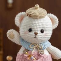 China Handmade Amigurumi Stuffed Toy Knit Crochet Doll for Girls & Boys Baby Toddler Child Stuffed Animals OEM Made in Vietnam for sale