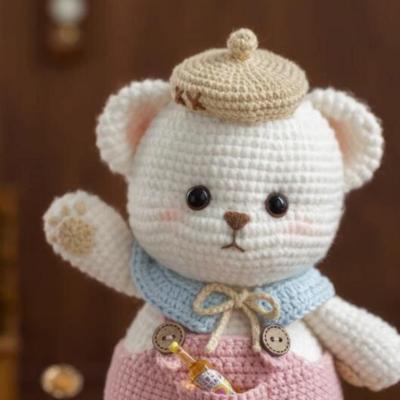 China Handmade Amigurumi Stuffed Toy Knit Crochet Doll for Girls & Boys Baby Toddler Child Stuffed Animals OEM Made in Vietnam for sale