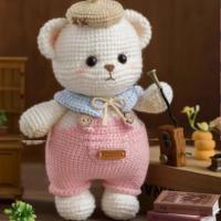 China Handmade Amigurumi Stuffed Toy Knit Crochet Doll for Girls & Boys Baby Toddler Child Stuffed Animals OEM Made in Vietnam for sale