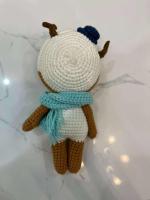China Fashionable Crochet Doll Amigurumi Collection Handmade Mini Plush Toy Set Stuffed with Peg Baiana Doll for Girls for sale