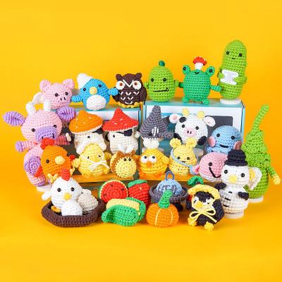China Crochet Kit Craft DIY Easter Gift for Kids Children Kit De Crochet Crochet Kit for Beginners for sale