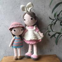 China Adorable Colorful Crocheted Handmade Dolls and Animals Stuffed Toys Amigurumi Crochet Toys for Baby Girl and Boy for sale