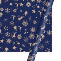 China Inkjet Printing Cartoon Christmas Wrapping Paper Waterproof 52cm*72cm for sale