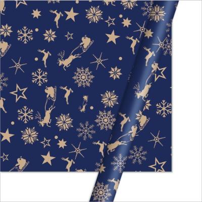 China Inkjet Printing Cartoon Christmas Wrapping Paper Waterproof 52cm*72cm for sale
