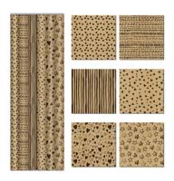 China 80gsm Printed Sheet Packing Gift Wrap Paper Roll Matte Surface Finished for sale