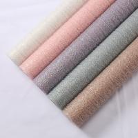 China Polyester 50cmx5yards Florist Wrapping Paper Rainbow Mesh Roll Weather Resistant for sale