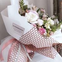 China Brightly Colored Waterproof Flower Mesh Wrap 60cm*5Y Floral Wrapping Mesh for sale