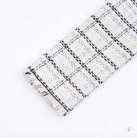 China Luxurious Grids Pattern Flower Bouquet Wrapping Paper Fabric 150cmx50cm Florist Packing Fabric for sale