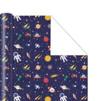 China Kraft Cartoon Birthday Wrapping Paper Sheets Christmas 8gsm Wrapping Paper for sale