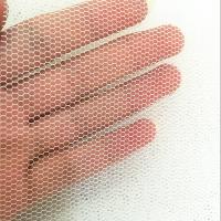 China 100% Nylon 40D Hexagons Organza Tulle Rolls 60 Inch 72 Inch Wide Tulle for sale
