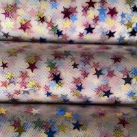 China Glitter Pattern Organza Tulle Rolls 28E Density Unmatched for sale