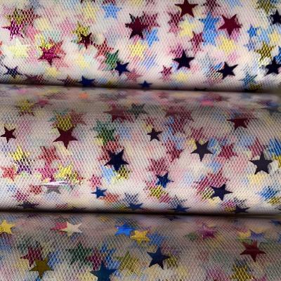 China Glitter Pattern Organza Tulle Rolls 28E Density Unmatched for sale