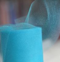 China Polyester Soft Organza 6 Inch Tulle 100 Yards Spool for Tutu Wedding Decoration for sale
