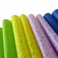 China 3D Embossed Nonwoven Florist Wrapping Paper Eco Friendly Flower Wrap 58cm*10m for sale