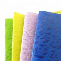 China 3D Embossed Nonwoven Florist Wrapping Paper Eco Friendly Flower Wrap 58cm*10m for sale