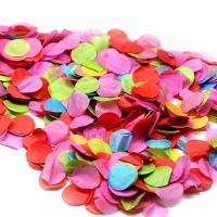 China Circle Paper Birthday Party Confetti Cannon Poppers 20cm For Decoration for sale
