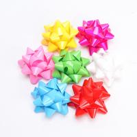 China Organza Pull Star Ribbon Bows 3 Inch Smooth Wide Christmas Ribbon for sale