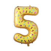 China Birthday Party 32 Inch Foil Number Balloons for sale