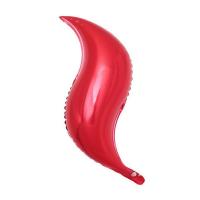 China Holiday Party S Shaped Party Foil Balloon Multicolored 24 Inch Foil Balloons for sale