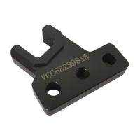 China High Precision 6061-T6 CNC Machined Aerospace Parts With Black Anodized Finish for sale