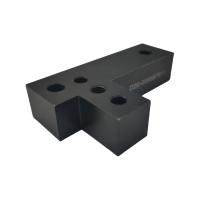 China Custom Precision CNC Structural Parts Machining Services Black Engineered for sale