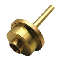 China Gold Plating CNC Milling And Turning Services For Beryllium Copper BeCu Components for sale