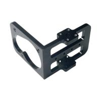 China Custom CNC Machined Aluminum Components Anodized Black For Robot Housing for sale