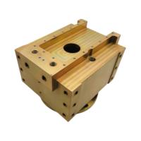 China Gold Plating CNC Milling And Turning Services For Beryllium Copper BeCu Components for sale