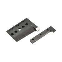 China CNC Machined Top Cut Anode Foil And Tab Cutter Set With Upper Lower Cutting Kit for sale