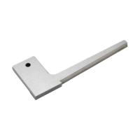 China CNC Machined Top Cut Anode Foil And Tab Cutter Set With Upper Lower Cutting Kit for sale
